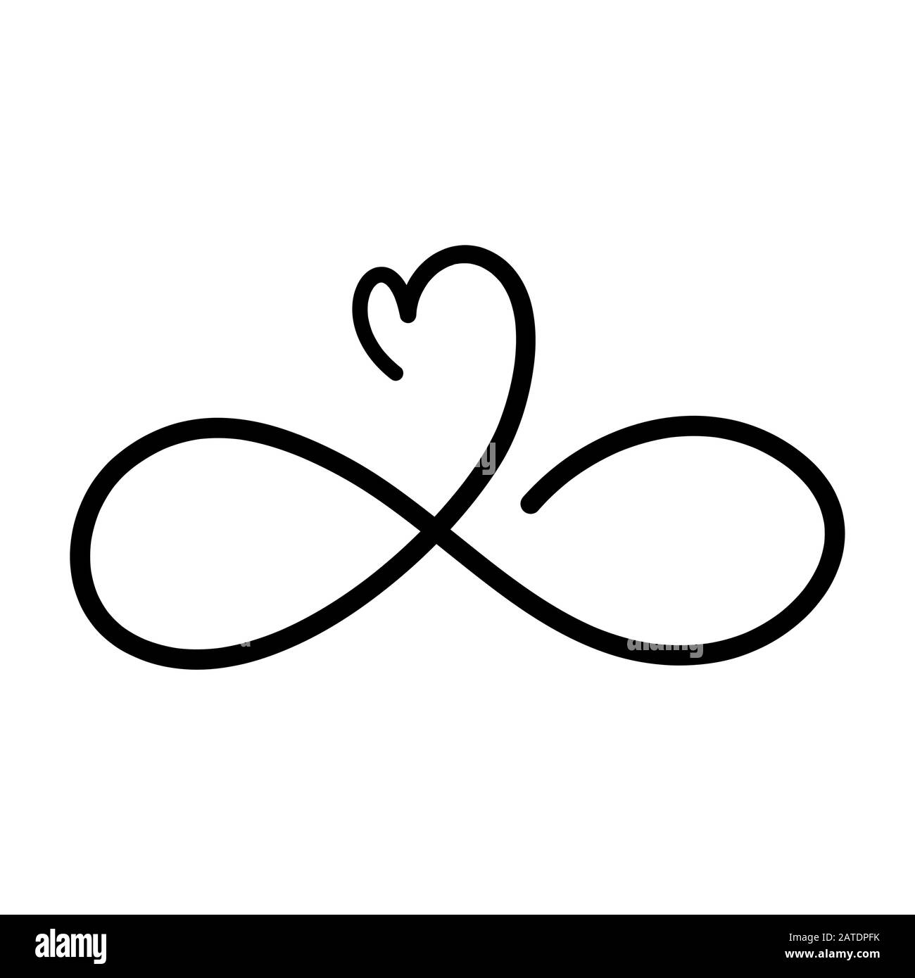 Vector De Simbolo Infinito Para Pintar Fotografías E Imágenes De Alta