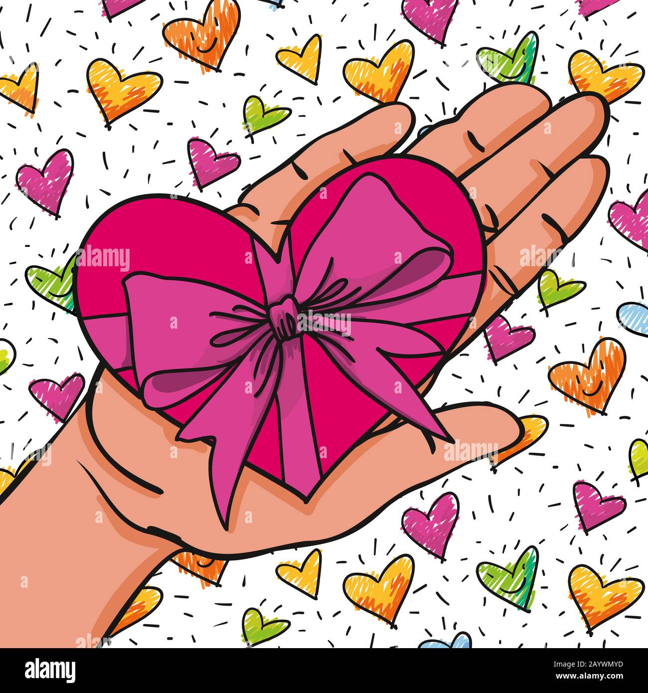 Corazon Para Dibujar Grande