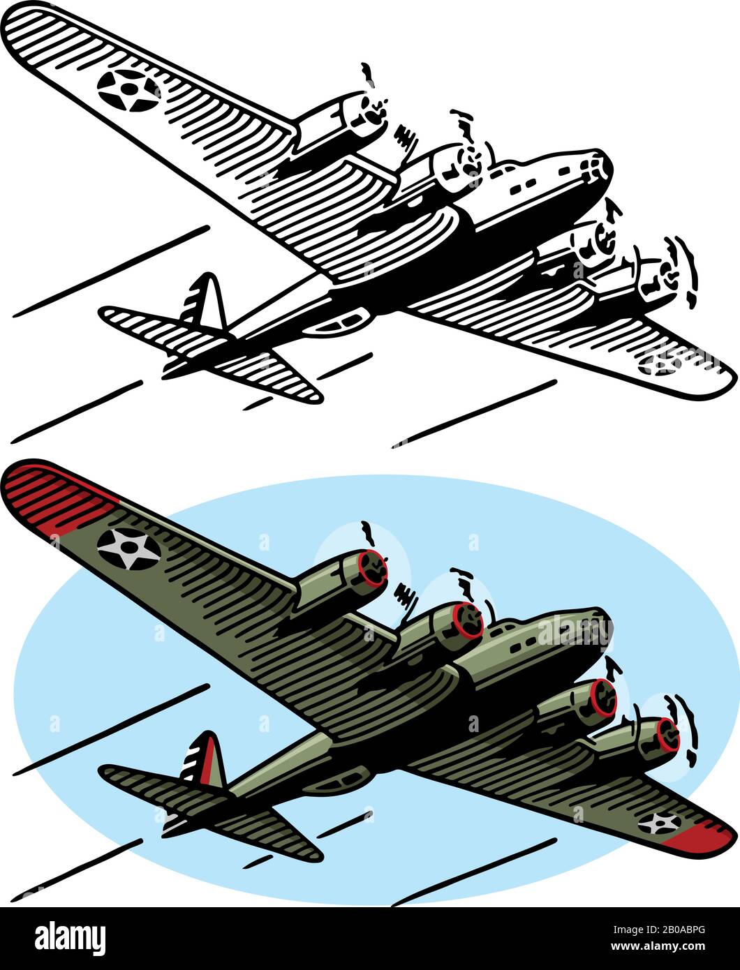 Arriba 48 Imagen Como Dibujar Un Avion De La Segunda Guerra Mundial