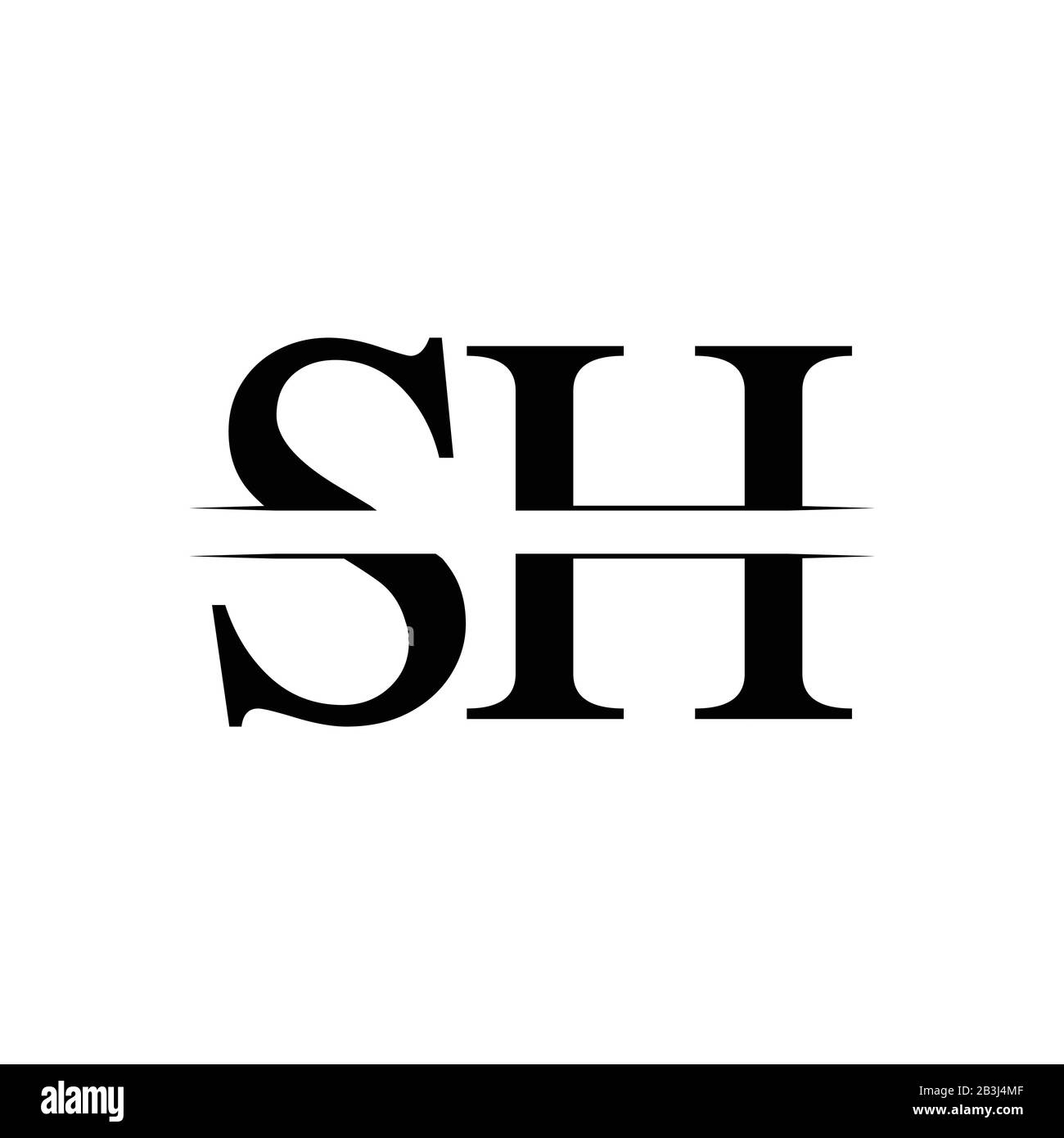 Logotipo De Sh Imágenes Vectoriales De Stock Alamy