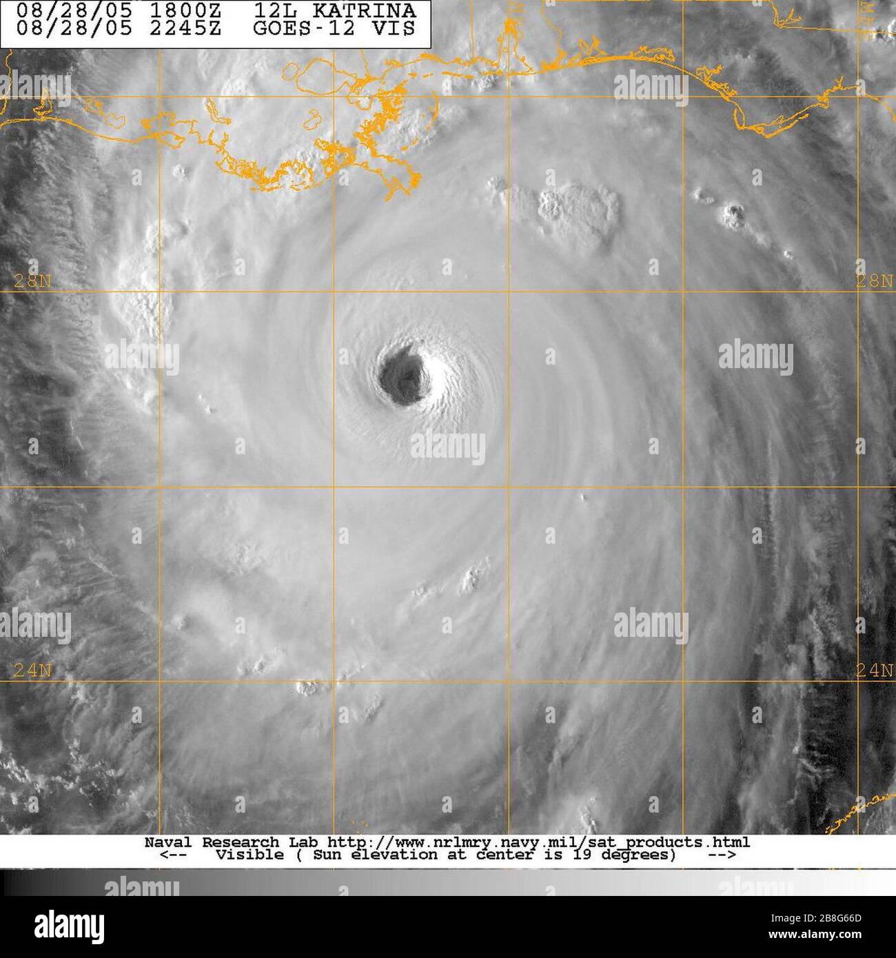 Hurricane Katrina Satellite Fotografías E Imágenes De Alta Resolución
