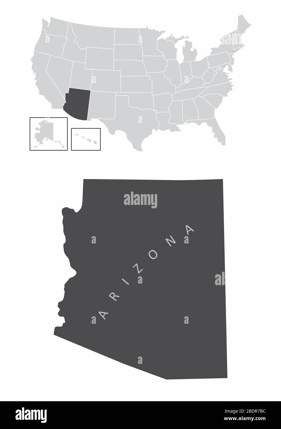 Mapa De Arizona En Formato Pdf