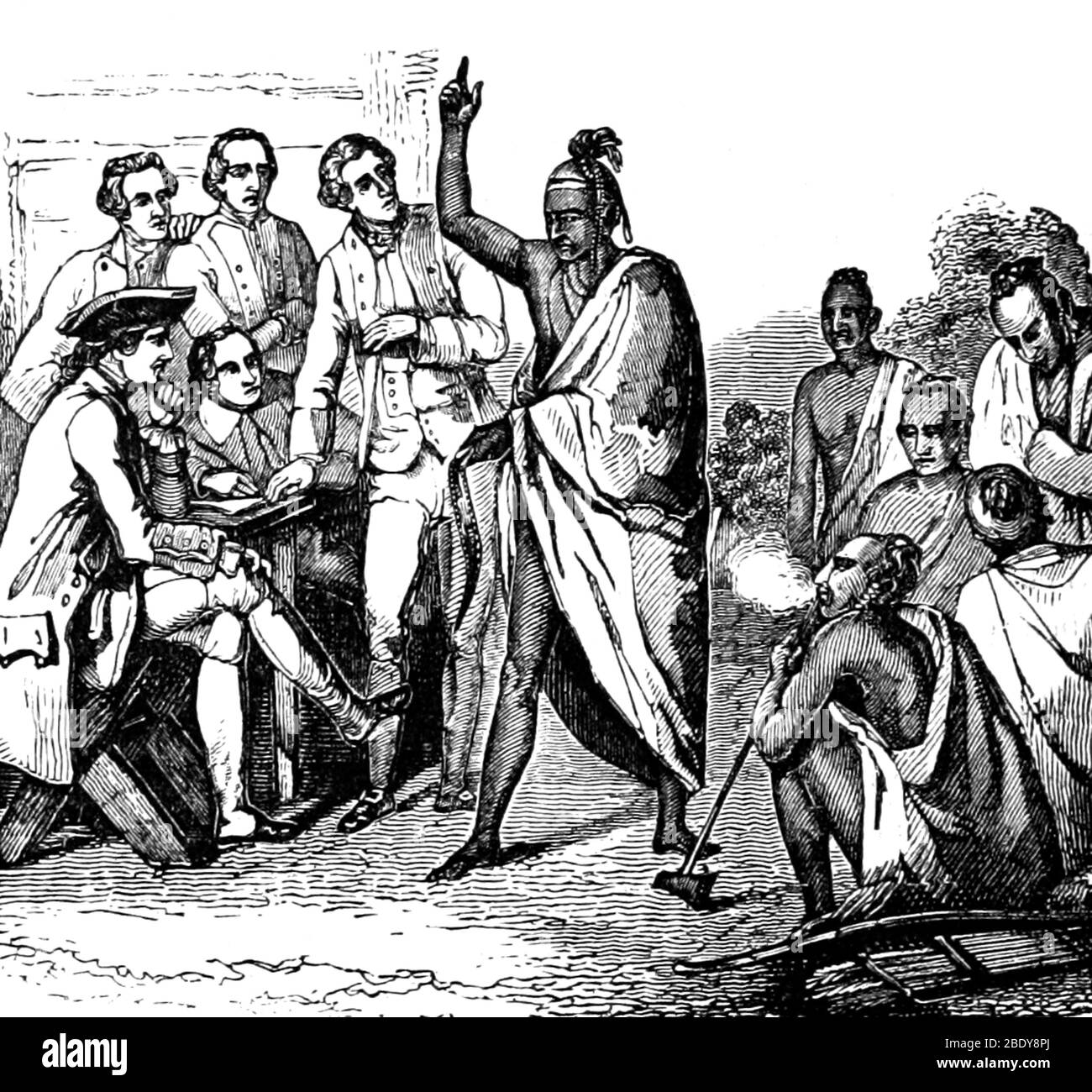 Mapa De Indios Iroqueses