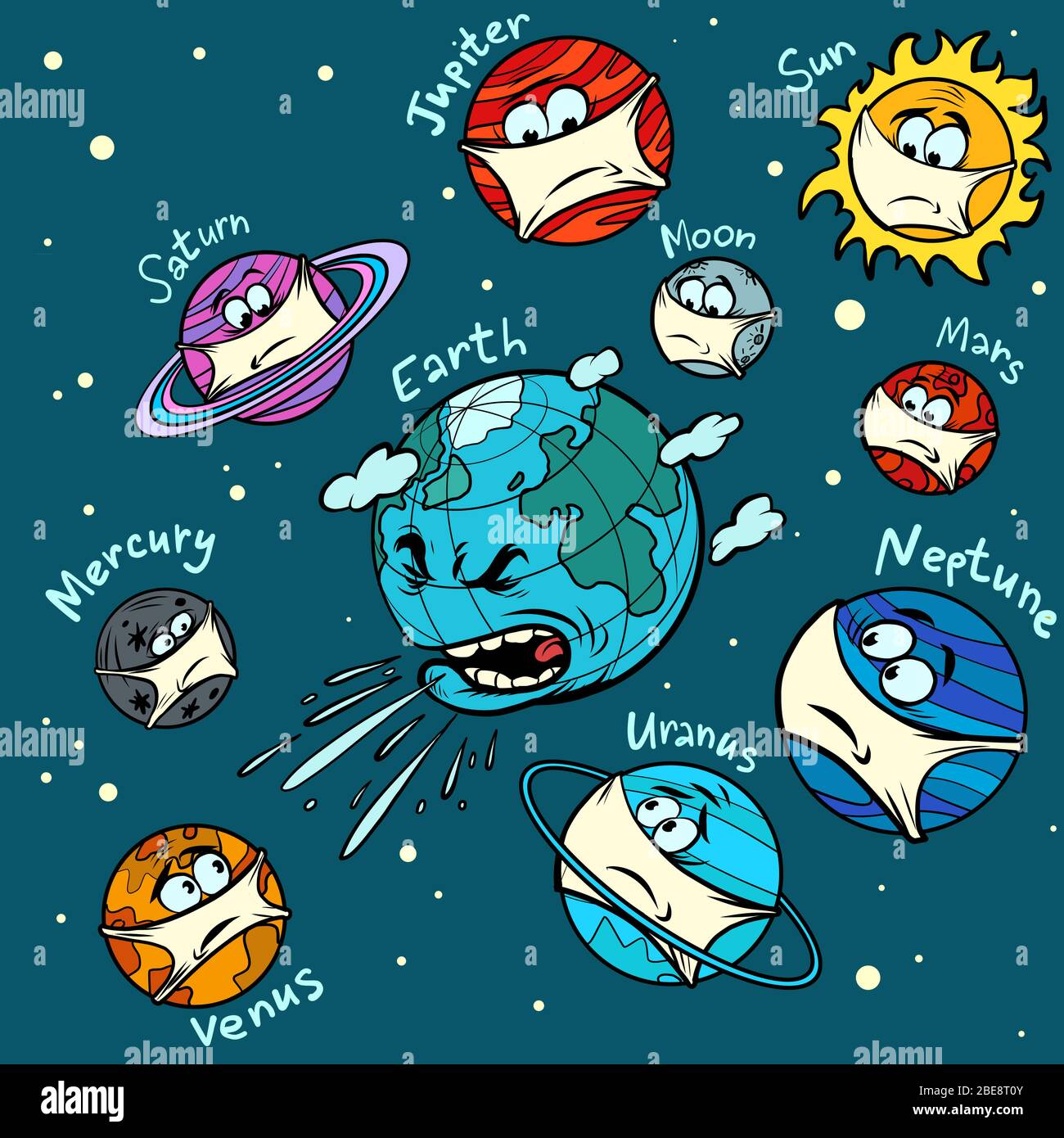 Planeta Tierra Enfermo