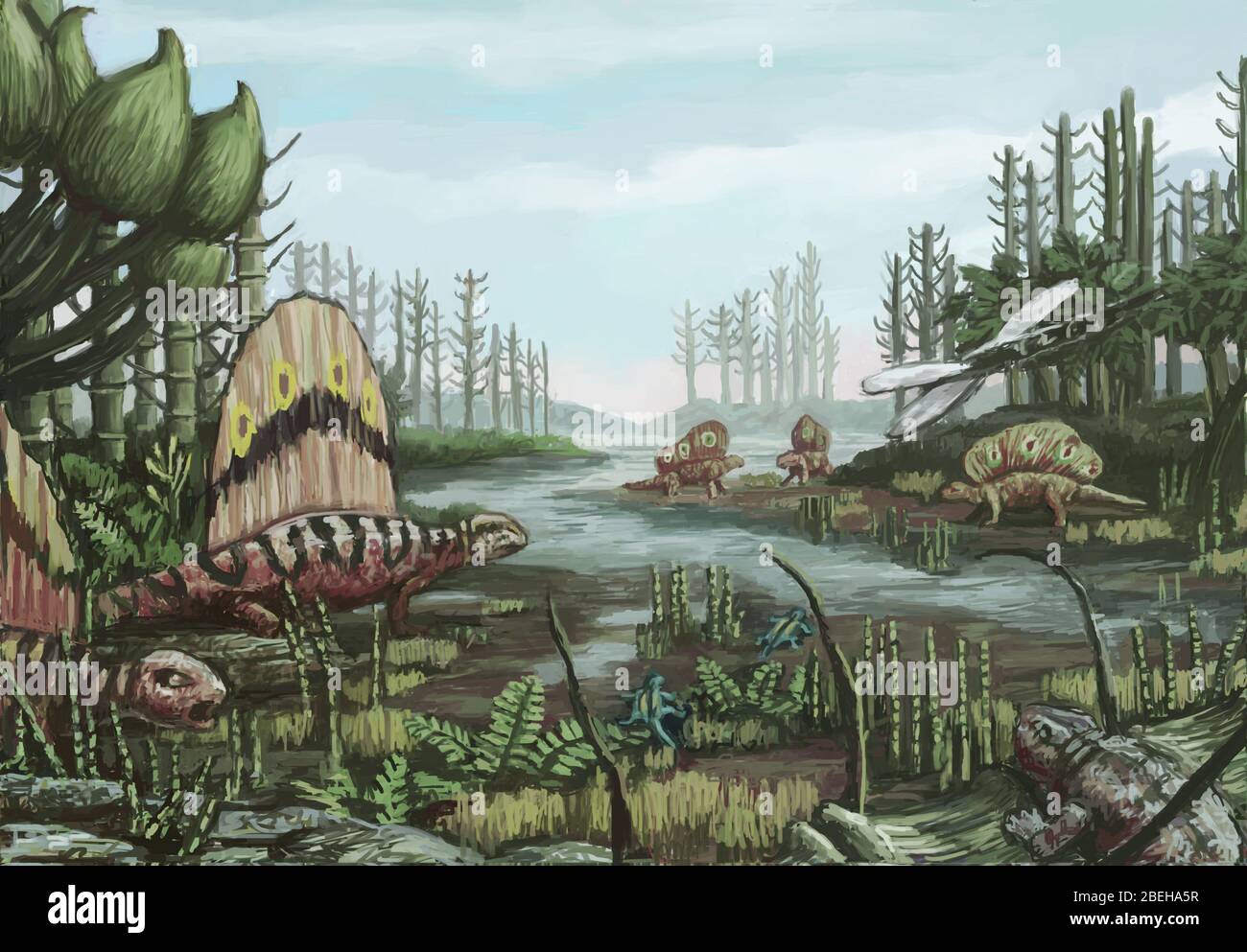 Periodo permian fotografías e imágenes de alta resolución - Alamy