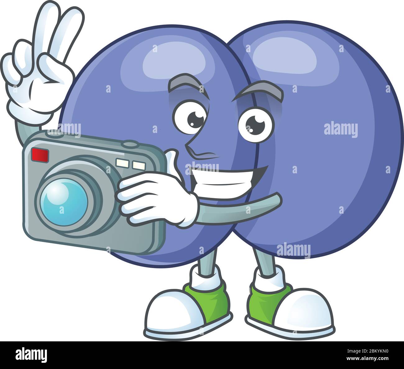 Streptococcus Pneumoniae Fotógrafo Concepto De Diseño Mascota