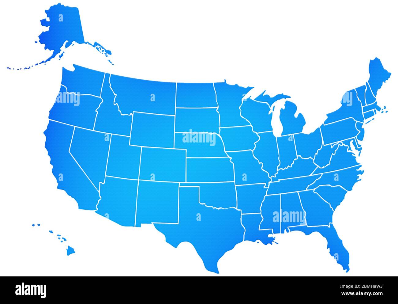 El Mapa De Estados Unidos Mapa De America