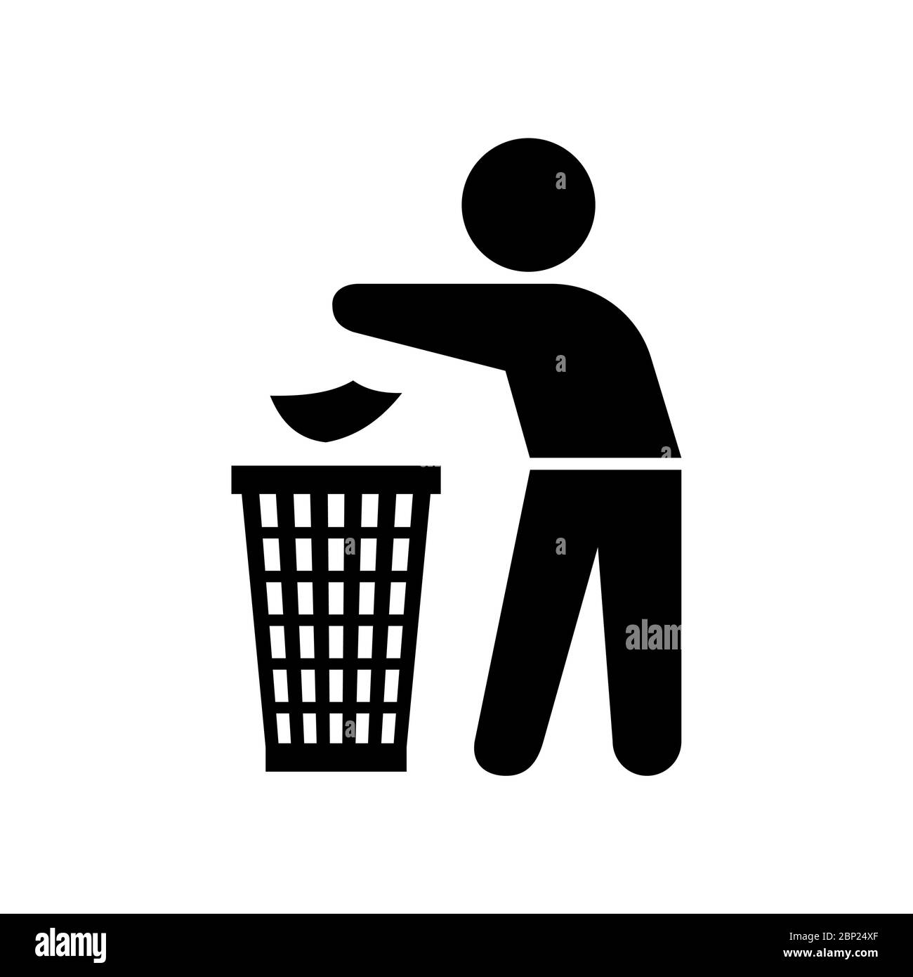 Tirar Basura A La Basura Clip Art