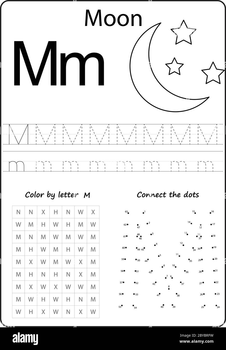 Hojas De Trabajo De Letras
