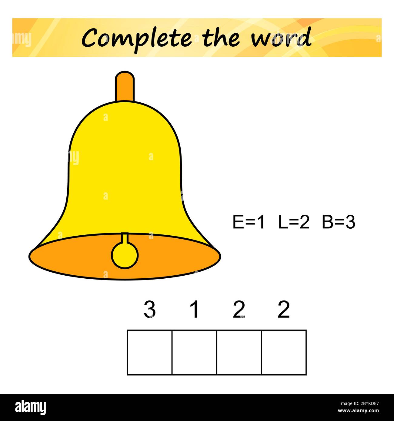 Hoja De Trabajo Para Niños Preescolares Juego Educativo De