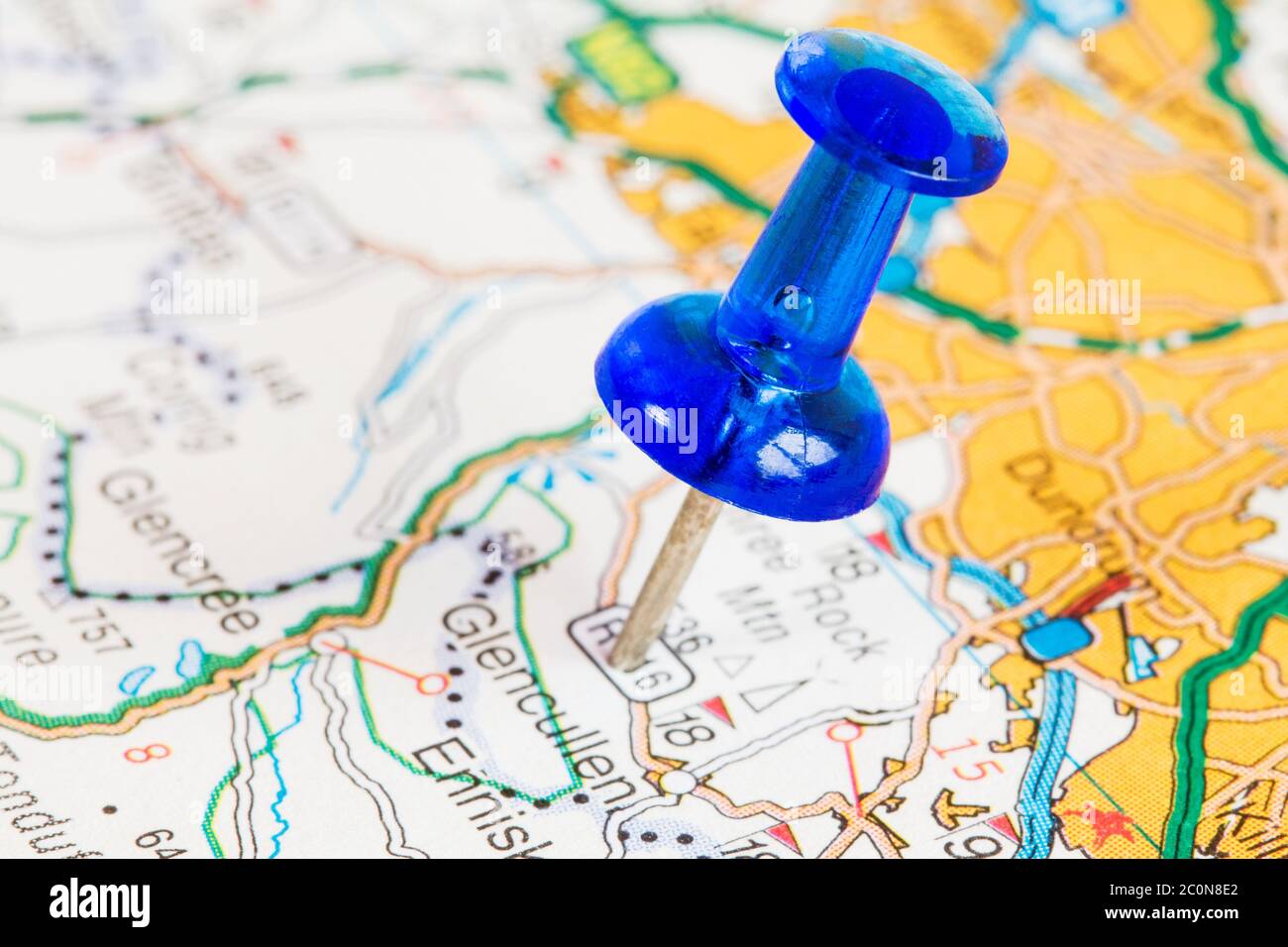 Mapa de chincheta fotografías e imágenes de alta resolución - Alamy