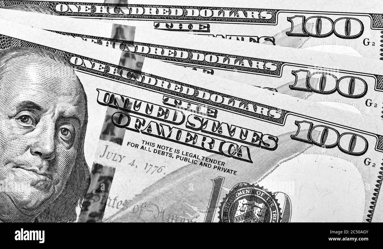 D lares Closeup Concepto Dinero En Efectivo En D lares Americanos