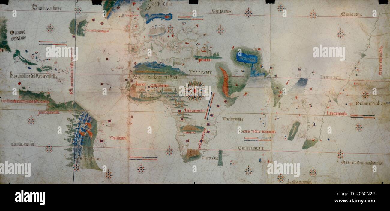 Comparando O Planisfério De Cantino - NAZAEDU