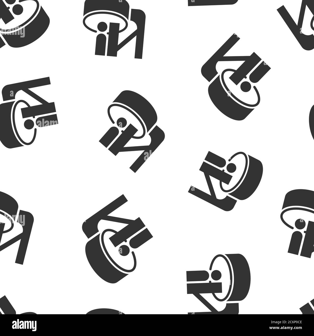 Icono De Radiología En Estilo Plano Ilustración Vectorial De