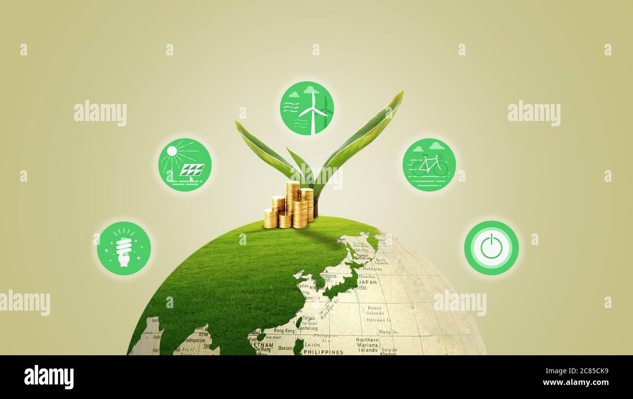 Concepto De Desarrollo Sostenible Ecología Y Protección Del Medio