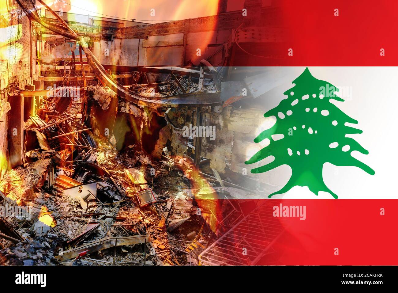 Oren Por Beirut Líbano Explosión Tragedia Después De La Trágica