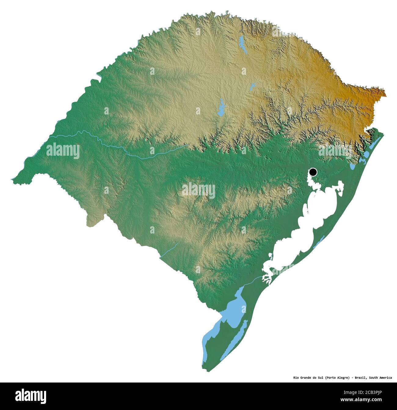 Relevo Do Rio Grande Do Sul Mapa - RETOEDU