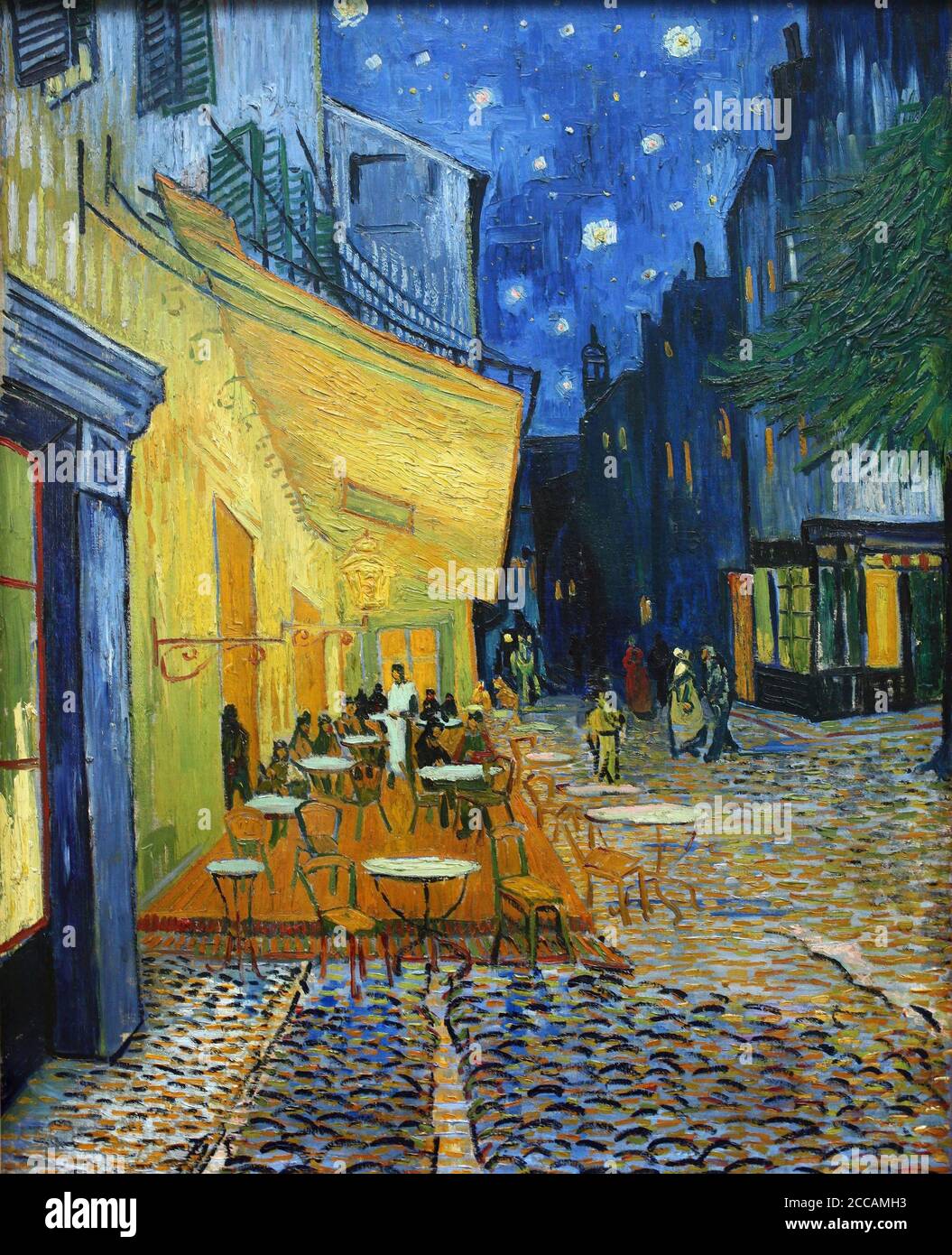 Café Terraza Por La Noche Terrasse Du Café Le Soir Museo Museo