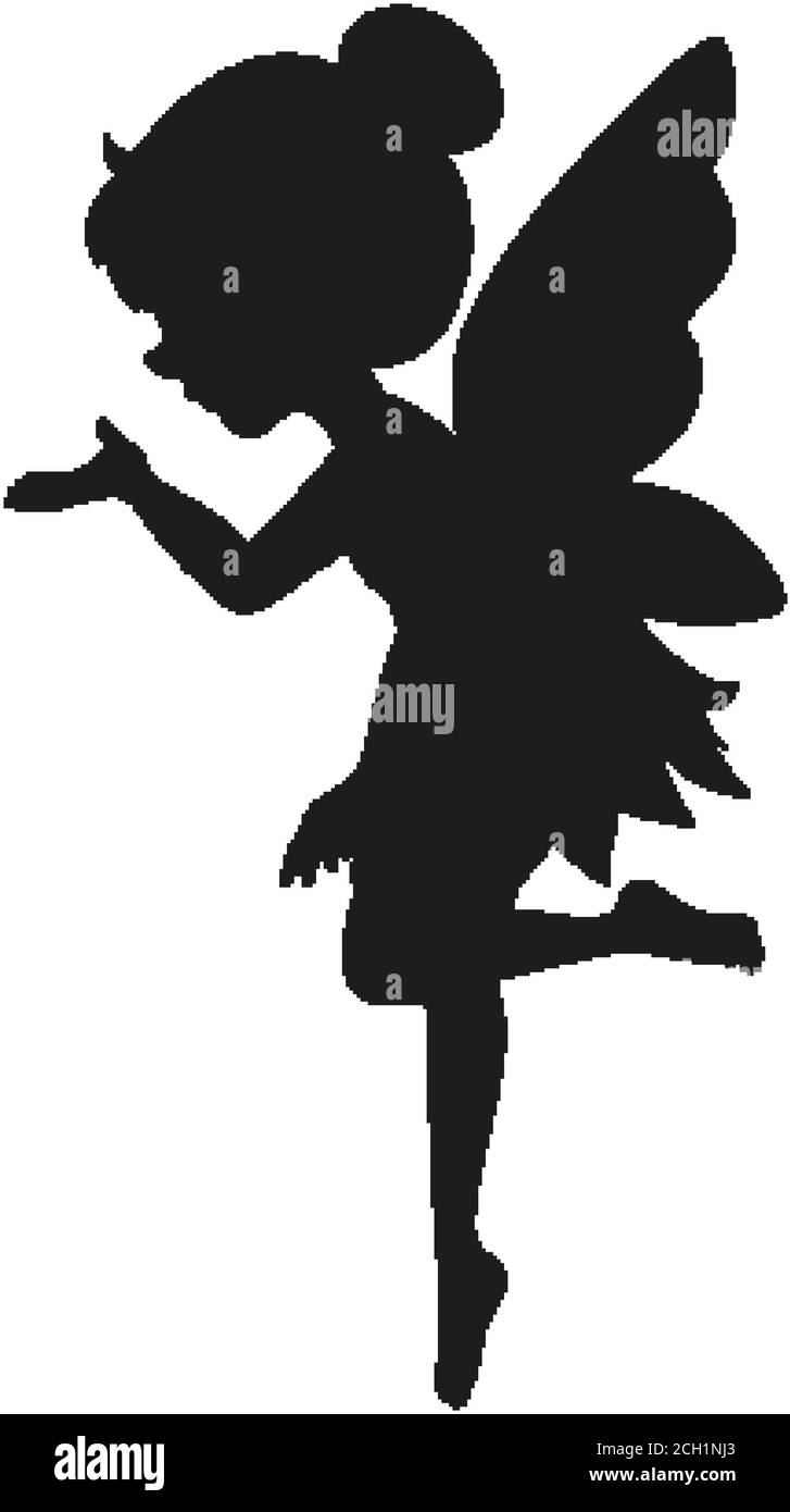 Silueta De Castillo De Cuento De Hadas