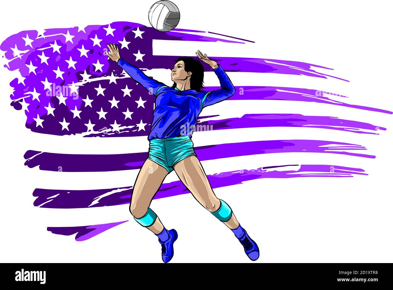 Excavación De Voleibol Imágenes Recortadas De Stock Alamy