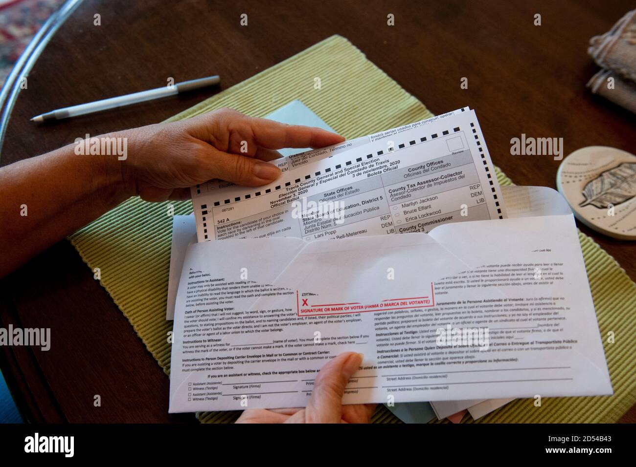 Boleta Electoral De 2020 Fotografías E Imágenes De Alta Resolución Alamy