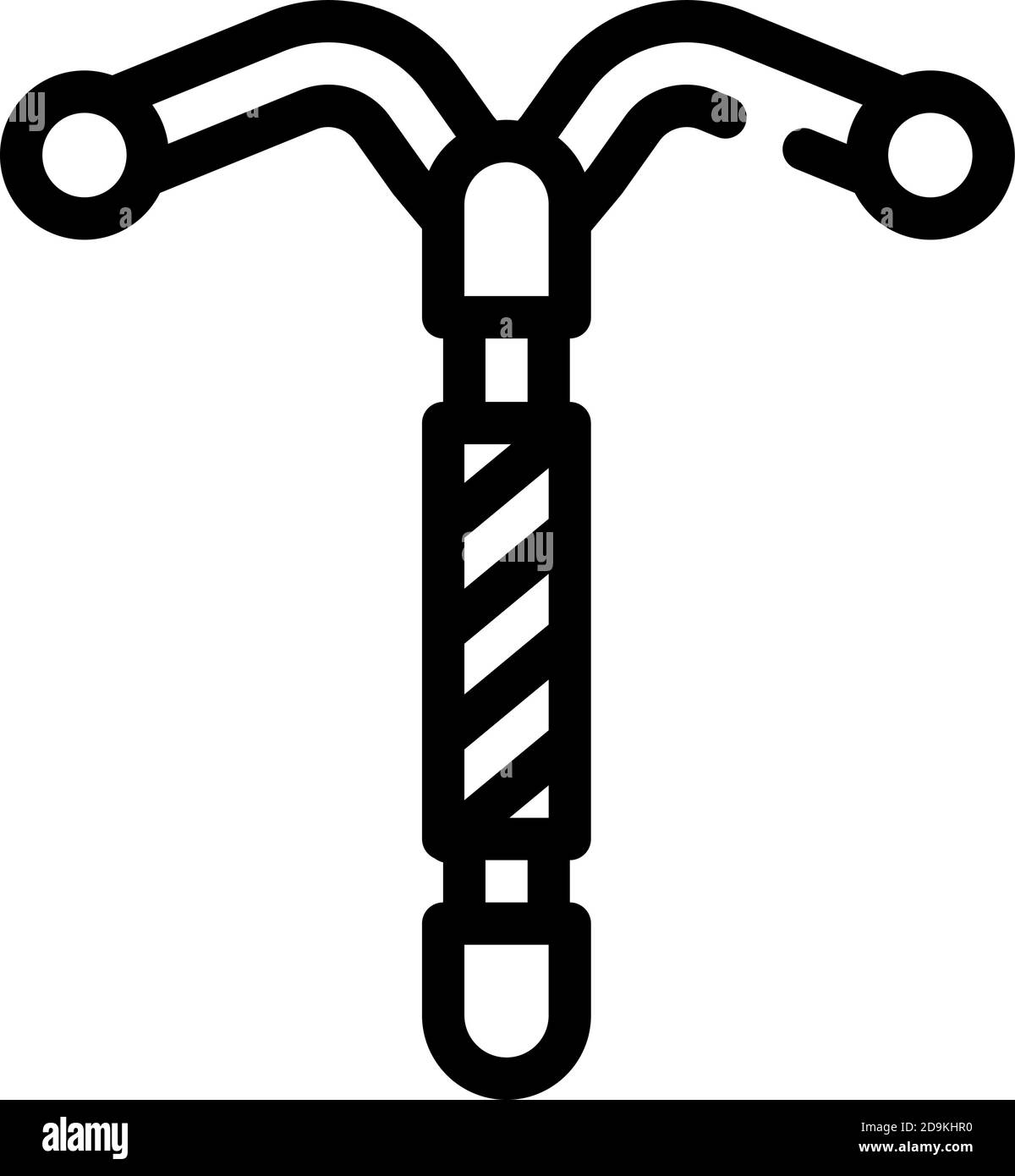 Señal De Ilustración De Vector Del Icono De Línea Del Dispositivo