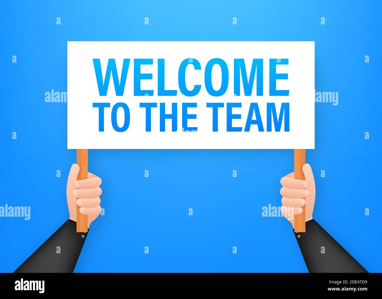 Tarjeta De Bienvenida Al Equipo