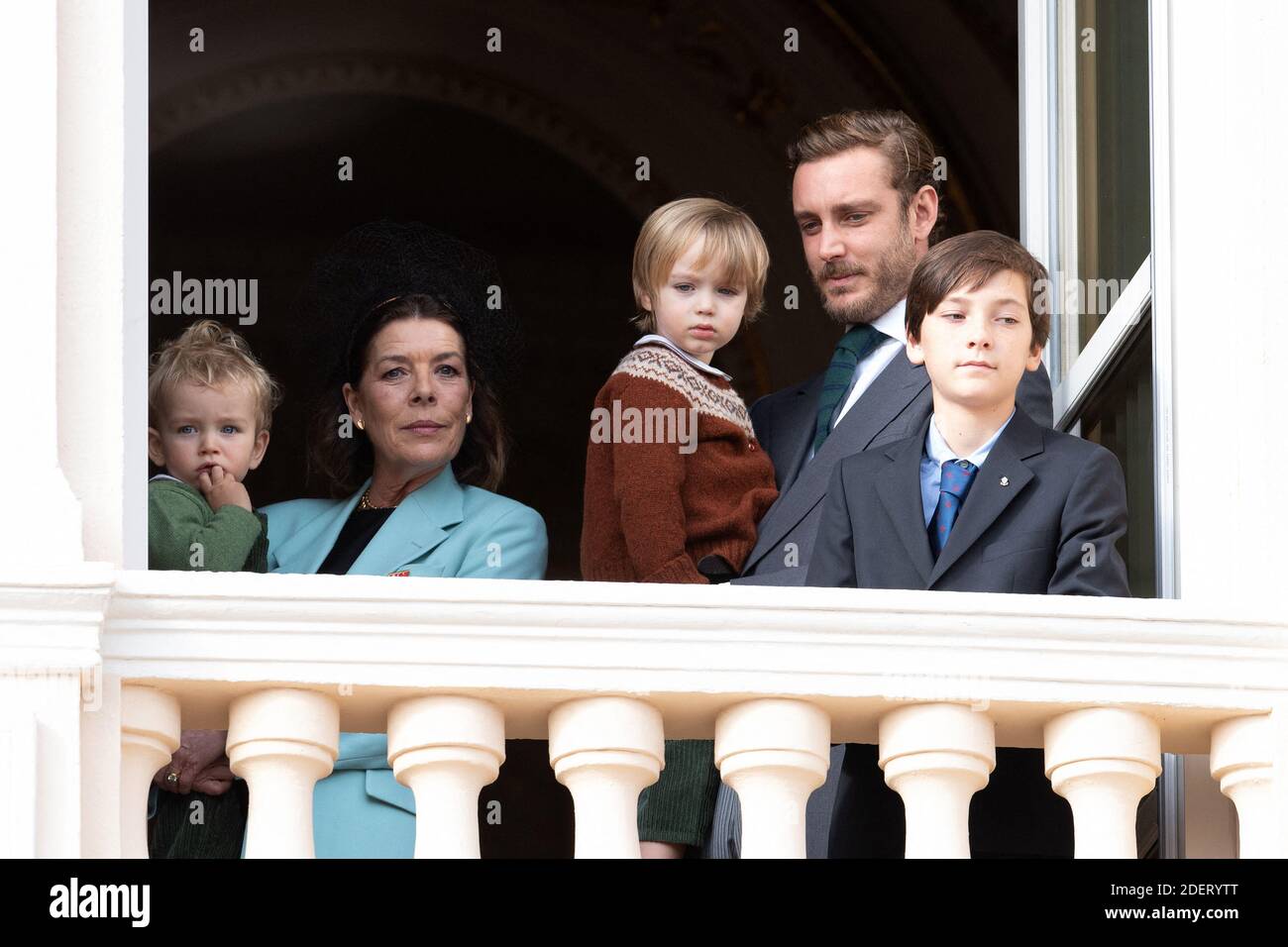 Princesa Caroline De Hanover Pierre Casiraghi Con Francesco Casiraghi