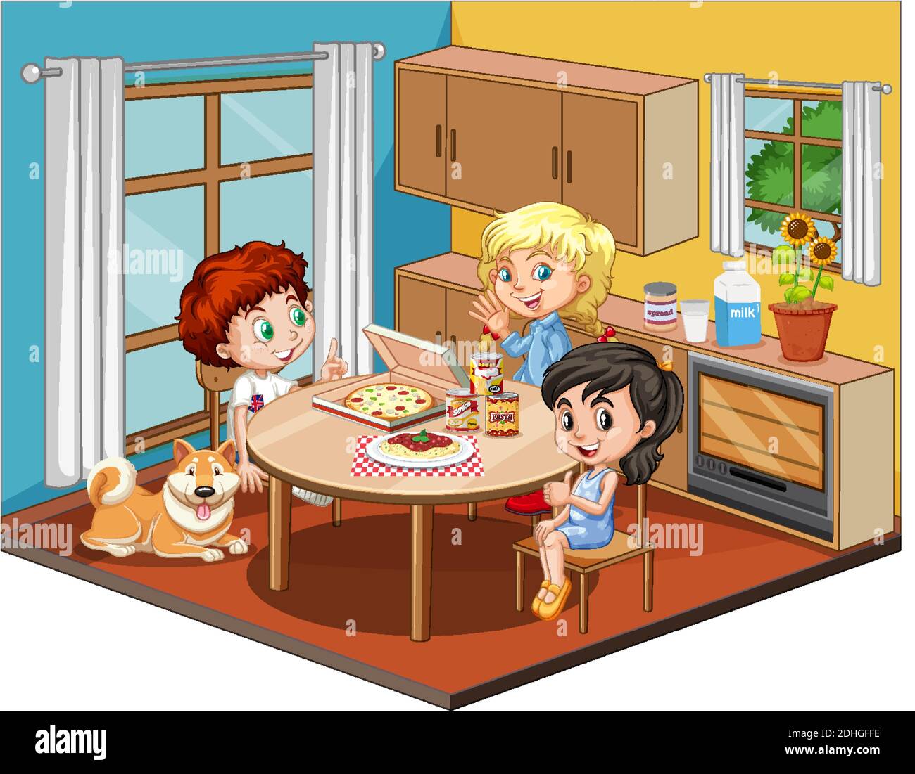 El Comedor Clipart