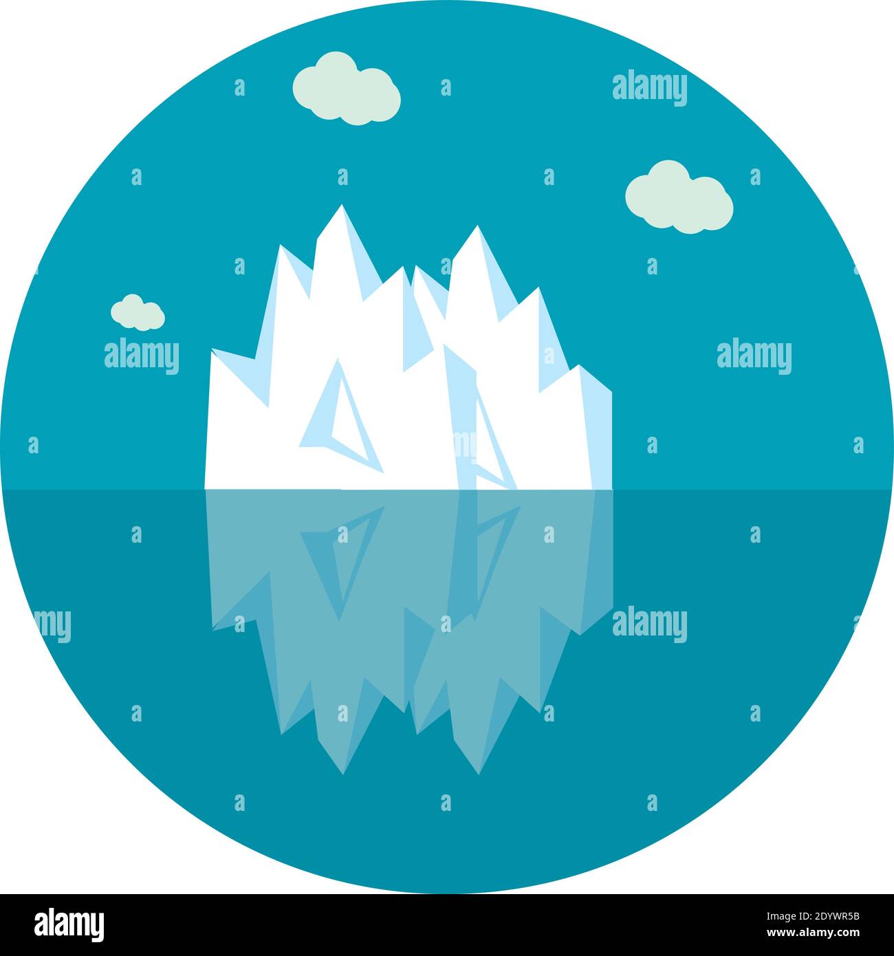 Fondo De Pantalla De Iceberg Rojo