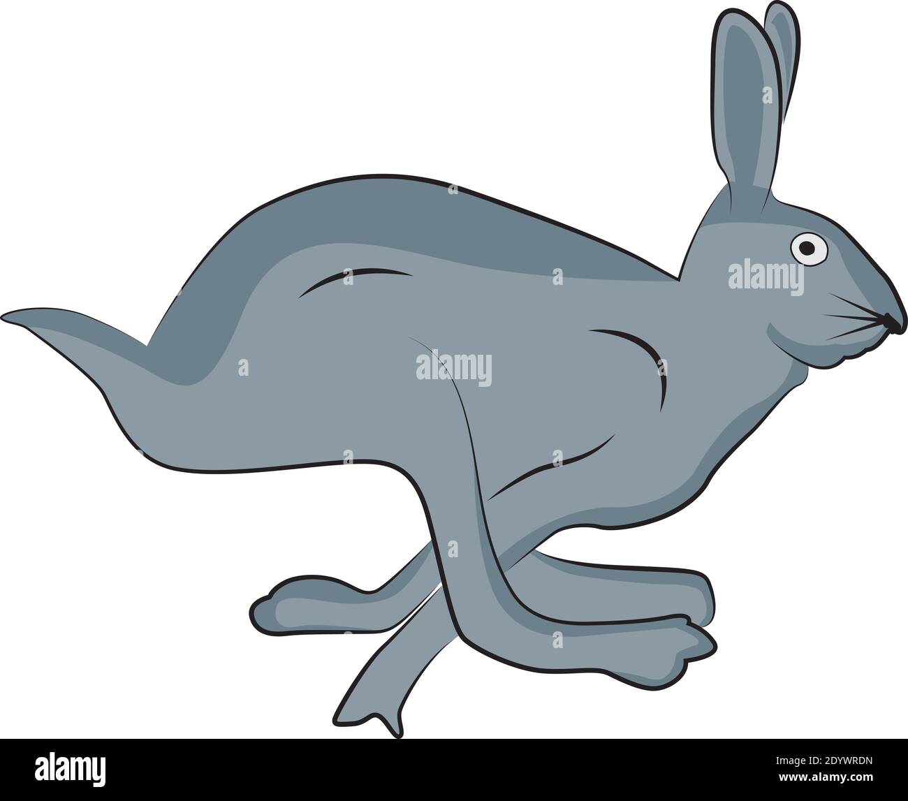 Dibujo De Liebre Corriendo