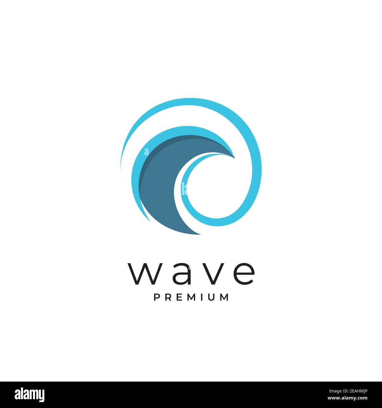 Plantilla de vector de símbolo de diseño de logotipo de ondas creativas ... Plantilla de vector de símbolo de diseño de logotipo de ondas creativas ...