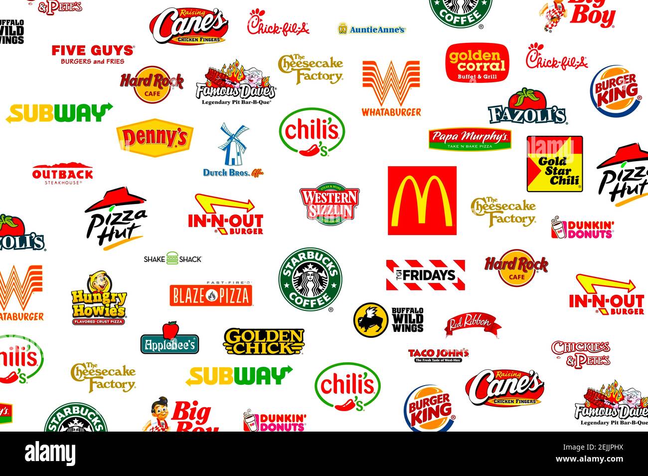 Logotipo De Comida E Bebida