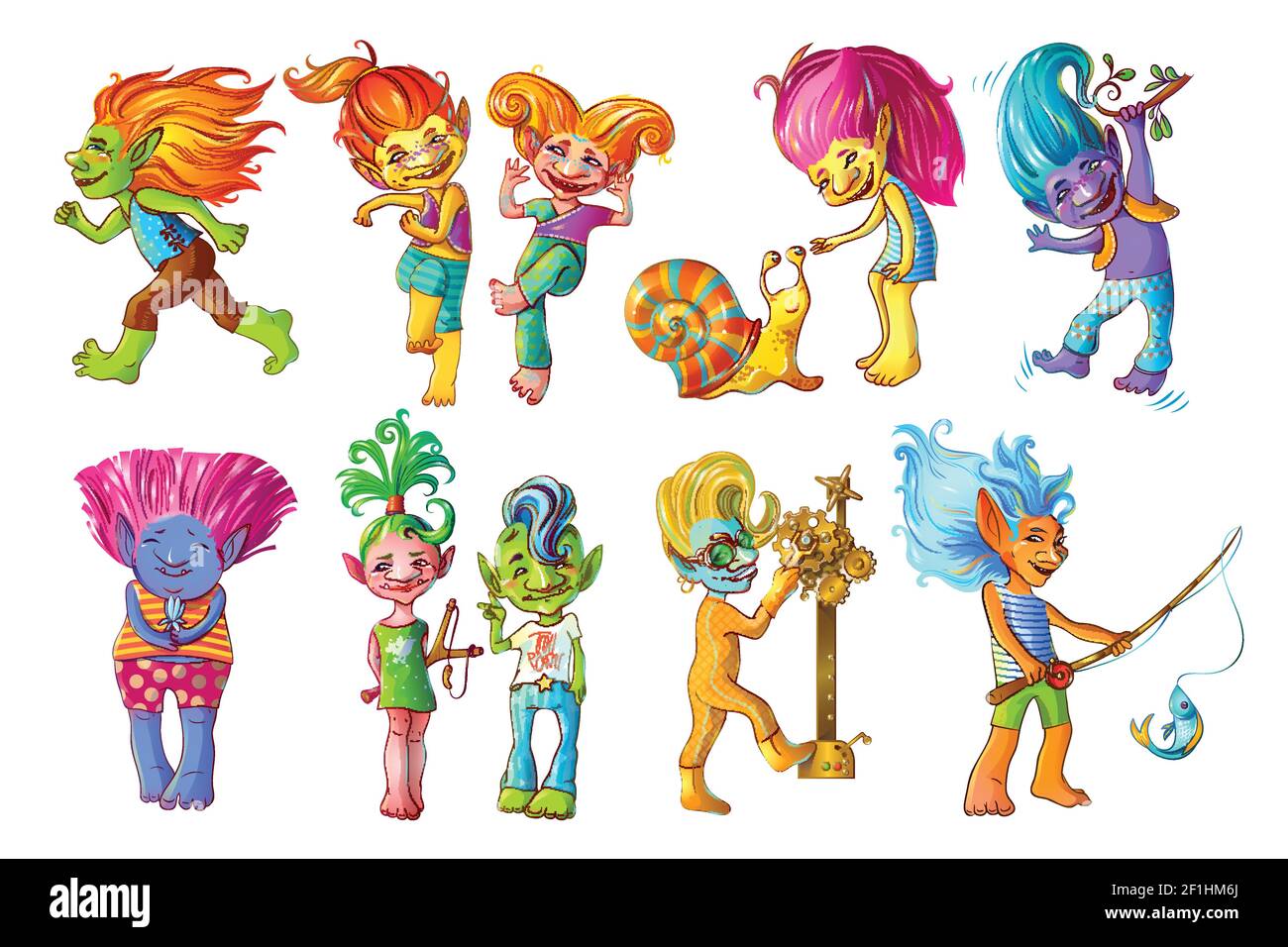 Todos Los Personajes Trolls