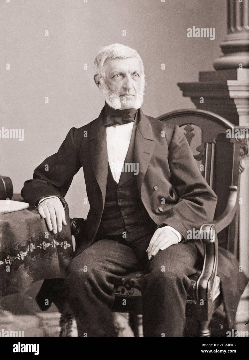 Foto de archivo de George Bancroft. George Bancroft (1800 – 1891) fue ...