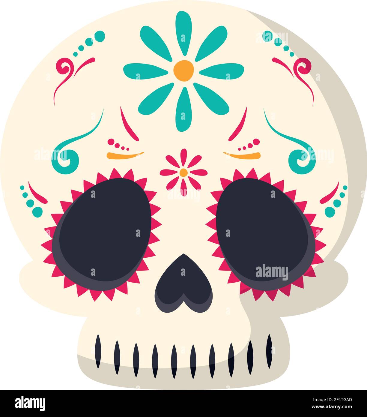 Calavera Mexicana Ilustracion