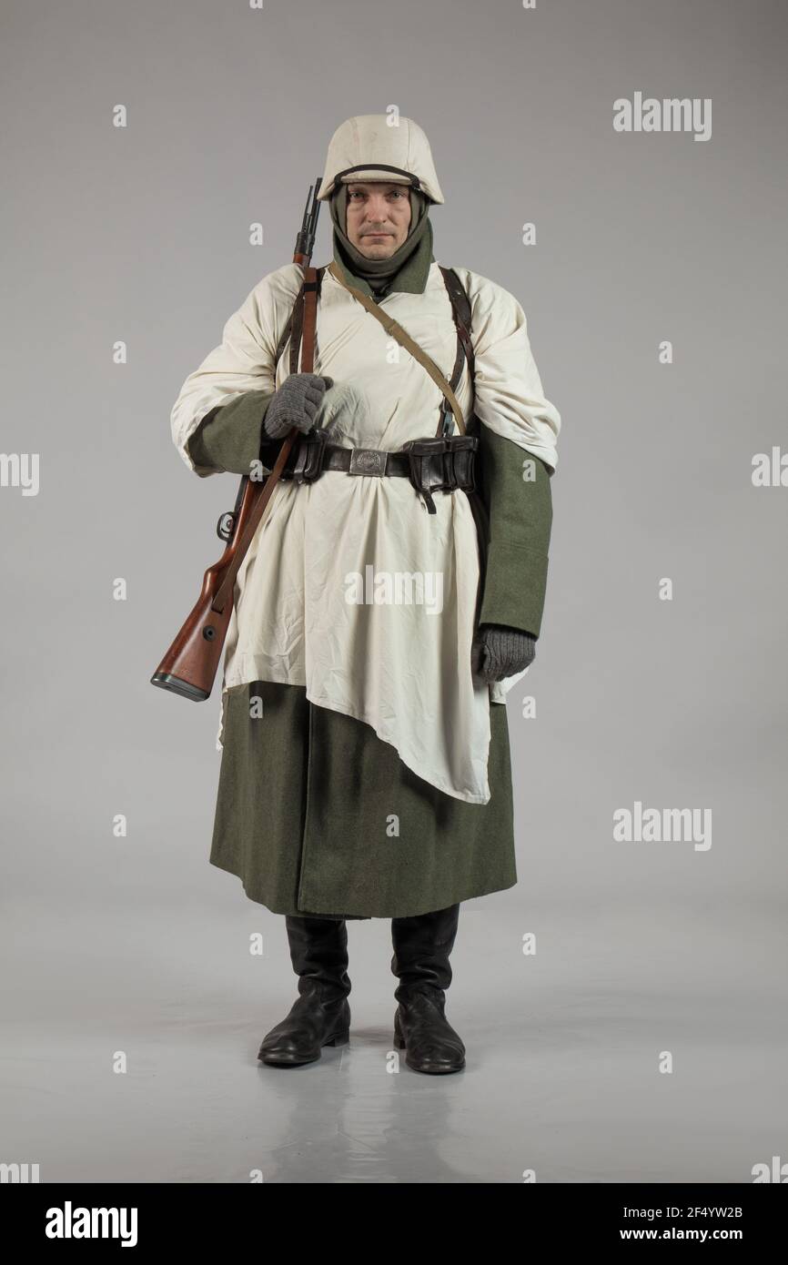 WW2 Winter German Soldier V. Minecraft Skin