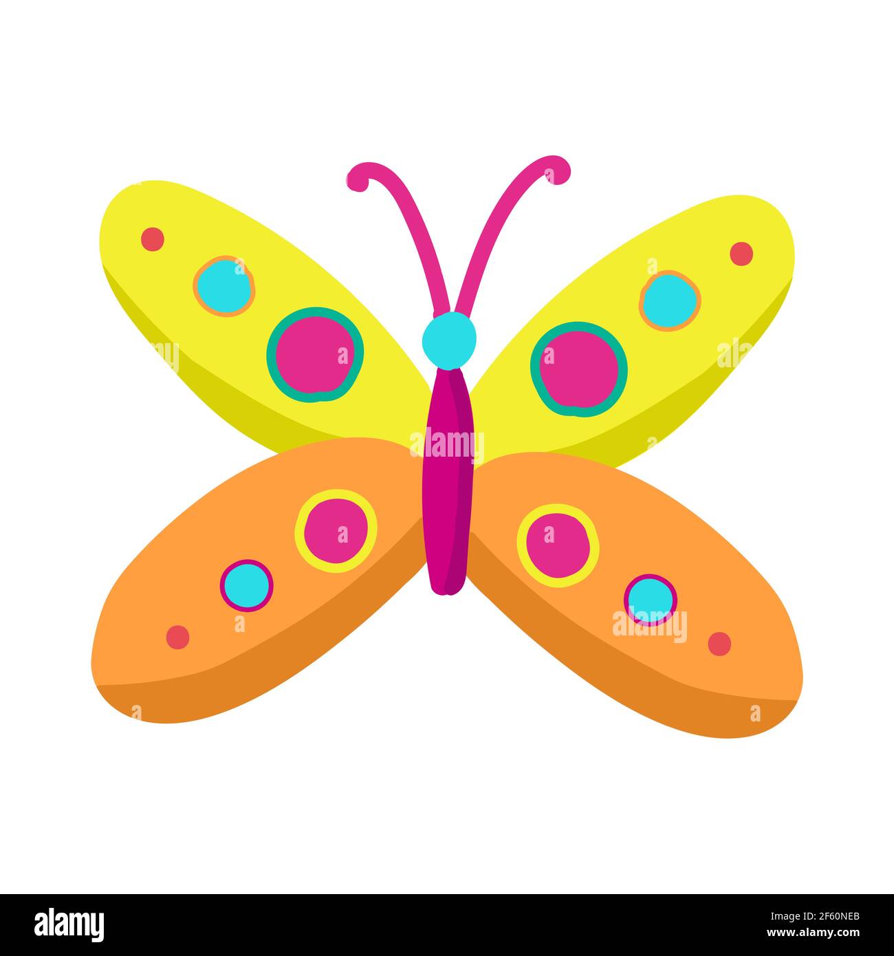 Mariposas De Colores Brillantes