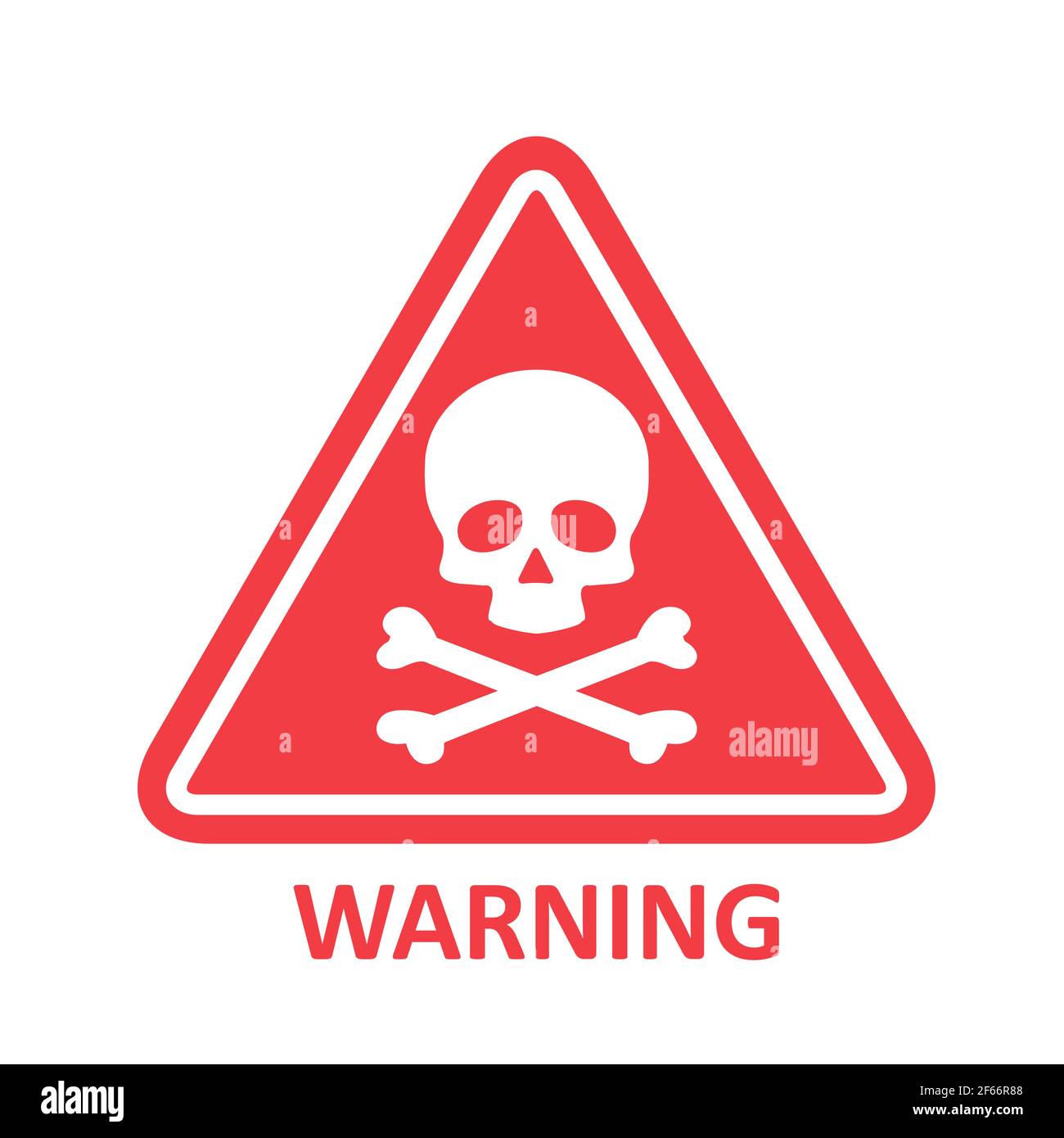 Símbolo De Advertencia De Peligro Icono De Vector Símbolo De Signo