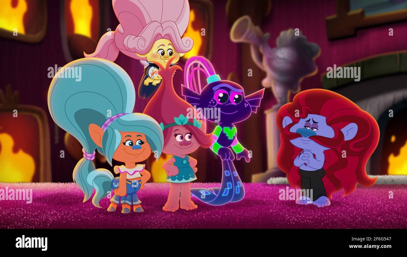 Trollstopia Alias Trolls Topia Desde La Izquierda Holly Darlin
