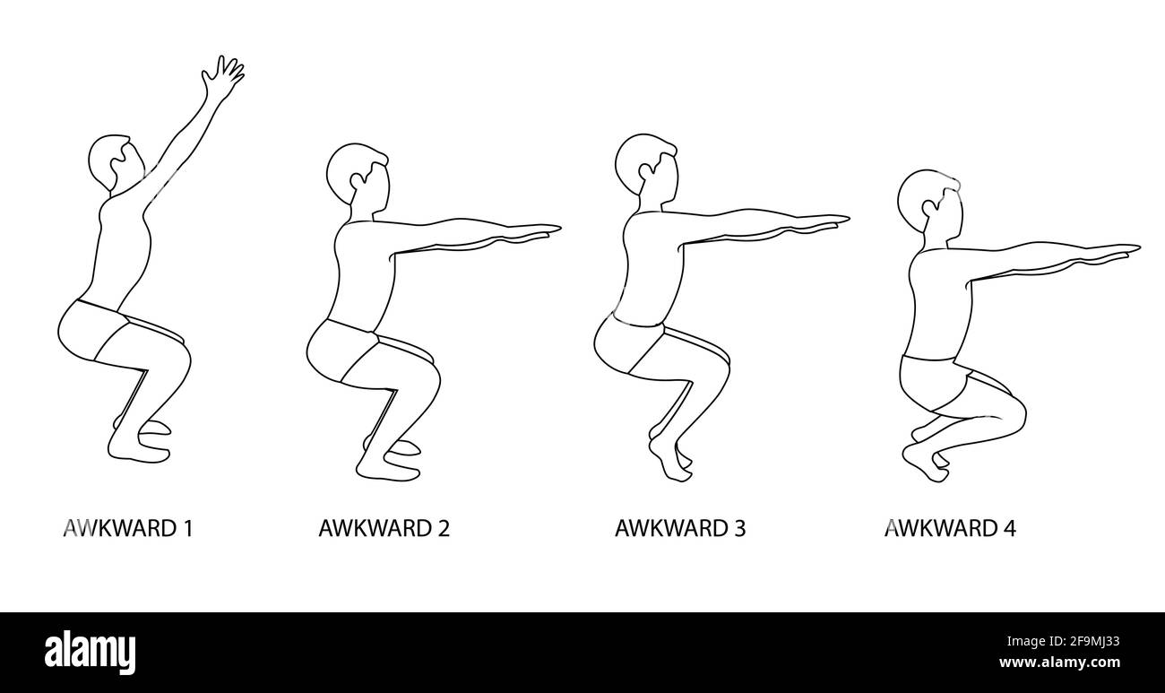 Dibujos De Posiciones Corporales