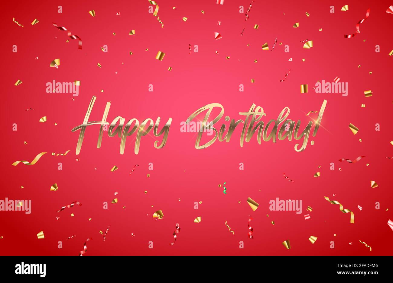 Congratulations Banner Gold Glitter Vector Fotos E Imágenes De Stock
