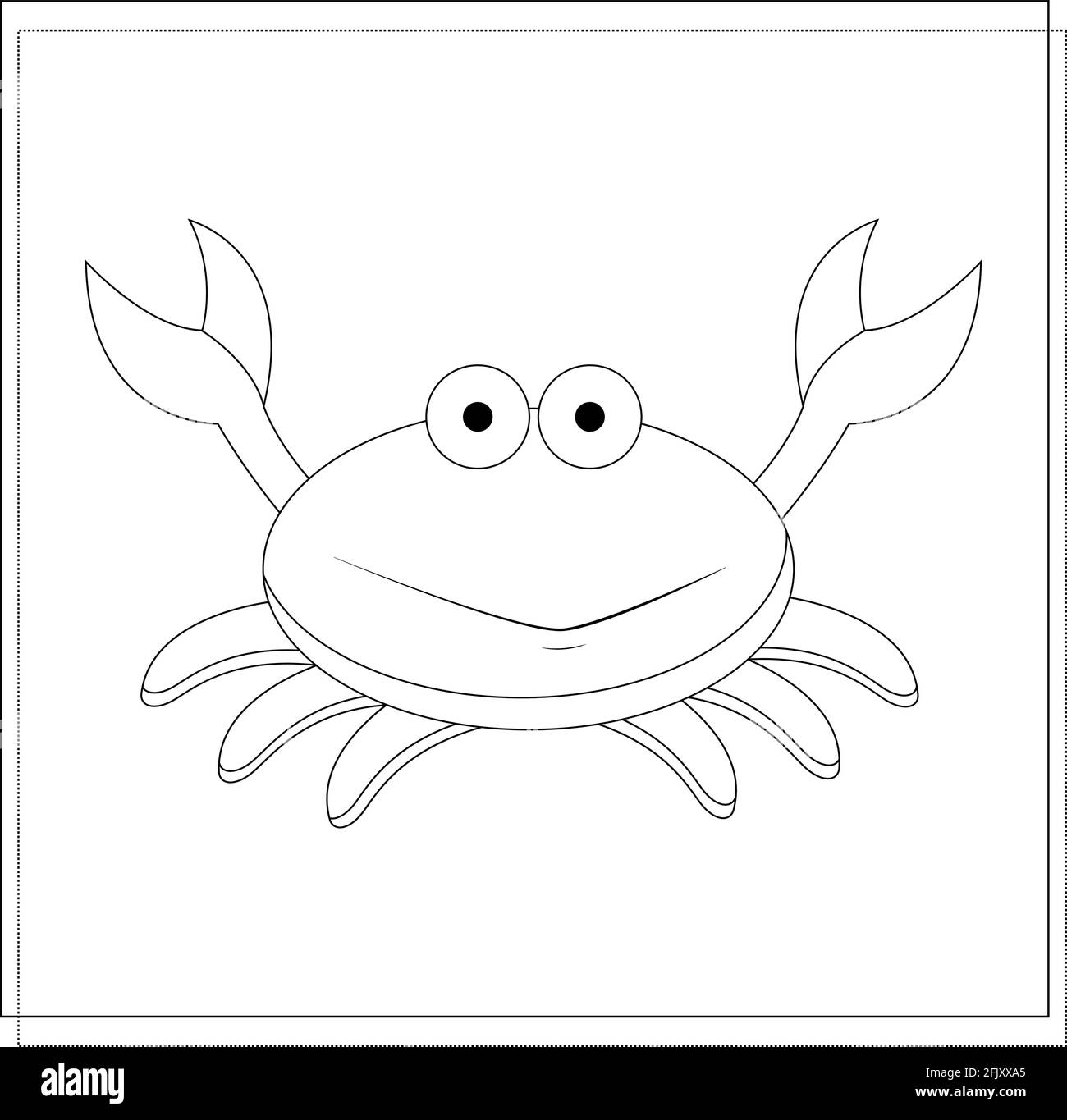 Cangrejo Para Colorear