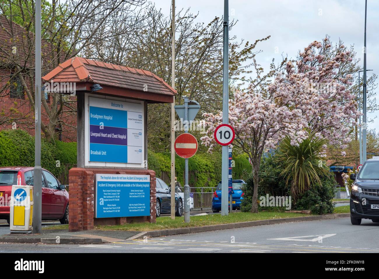 Broadgreen Hospital Liverpool Liverpool Heart Y El Cartel De Entrada broadgreen-hospital-liverpool-liverpool-heart-y-el-cartel-de-entrada
