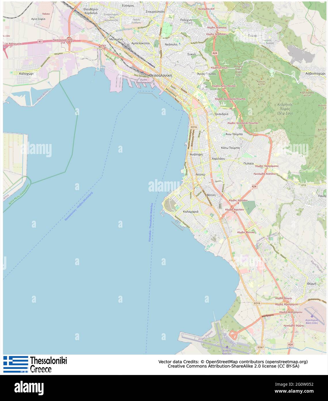 Trastornado Copiar Deliberadamente tesalonica mapa diseñador Agrícola ...