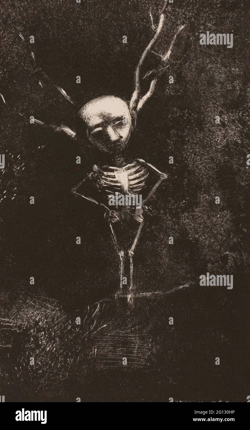 Odilon Redon En El Laberinto De Ramas Apareció La Figura De Pale