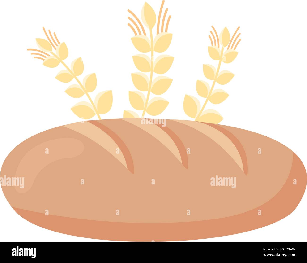 icono de pan y espigas de trigo Imagen Vector de stock - Alamy icono de pan y espigas de trigo Imagen Vector de stock - Alamy