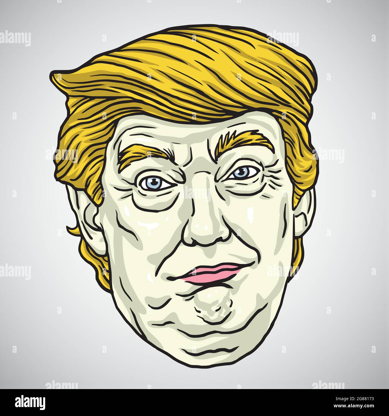 Dibujos Animados De Donald Trump Fotografías E Imágenes De Alta