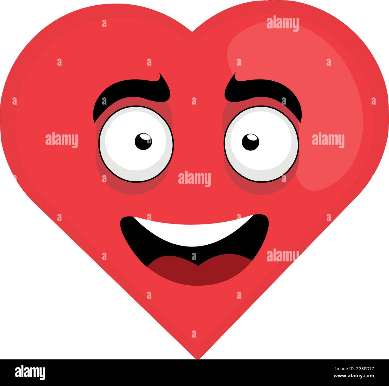 Vector Emoticono Ilustración De Un Personaje De Dibujos Animados En