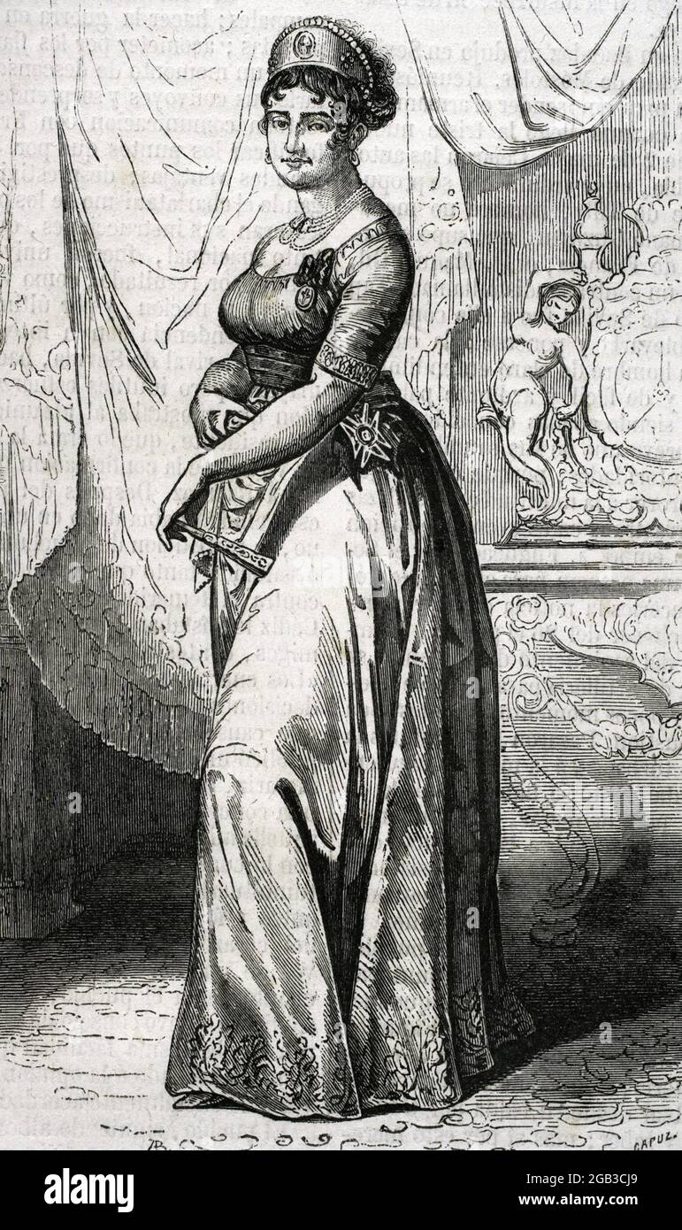 María Luisa De España 1782 1824 Infanta De España Reina Consort Y Regente De Etruria 1801
